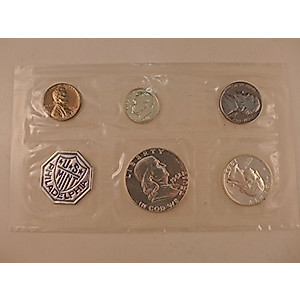 1962 US Proof Set Proof Set 5 coins Silver Mint State