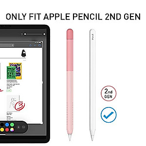 Apple Pencil 2nd Generation Case + 2 Pack Apple Pencil Tips