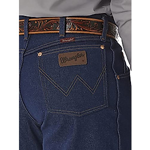 Wrangler Men's Cowboy Cut Relaxed Fit Jean, Rigid Indigo, 40W x 30L