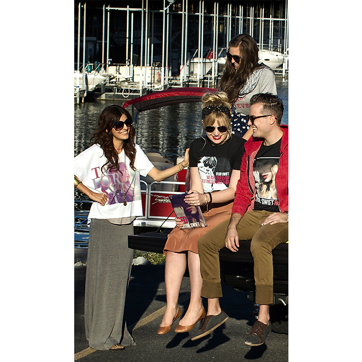 NEW - "RED" Photo iPad Case