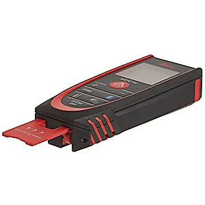 Leica 838725 DISTO D2 New 330ft Laser Distance Measure with Bluetooth 4.0, Black/Red, 1.7 x 1 x 4.6 inches