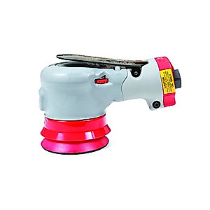 Cubitron II 3M Mini Random Orbital Nib Sander - Pneumatic Palm Sander - For Automotive Paint Repair - Air Powered Tool - 1.25", 3/16 " Orbit - 20244
