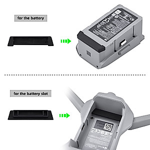 HeiyRC Battery Safe Bag for DJI Air 2S/Mavic Air 2 Lipo Batteries Storage Carrying Case Fireproof Explosion-proof Pouch and Dust-proof Plugs