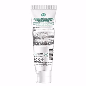 ATTITUDE Fluoride-Free Toothpaste, Plant- and Mineral-Based Ingredients, Vegan, Cruelty-Free and Sugar-Free, Whitening, Peppermint, 4.2 Oz (16741)