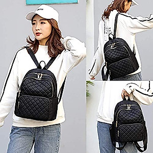 DreamerX Backpack Purse for Women Nylon Anti-theft Backpack Handbags and Shoulder Bag Waterproof Lightweight Daypack for Ladies/Girls/Women/Business/Travel/College