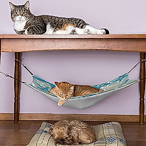 Starfish Pet Hammock Comfortable Adjustable Hanging Bed for Small Animals Dogs Cats Hamster