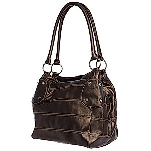 Handbags For All Classical Semi-Bucket Tote Shoulder Handbag
