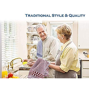 SIMPLI-MAGIC 79327 Kitchen Towels, Dish Towels, 16" x 27", 6 Pack