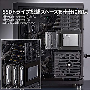 CORSAIR Crystal Series 680X RGB High Airflow Tempered Glass ATX Smart Case, Black