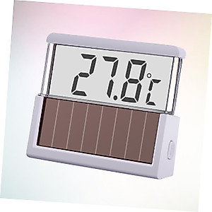 BESPORTBLE Led Digital Thermometer Trustworthy Thermometer Abs Thermometer Water Aquarium Small Thermometer Multi-Functional Thermometer Dog Birthday Hat White Fish Tank Toy