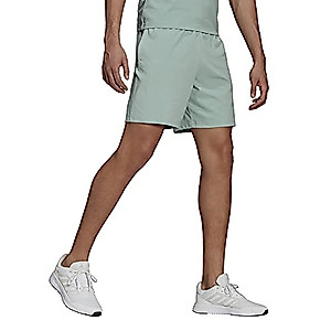 adidas Men's Tall Size Essentials Tie-Dyed Inspirational Shorts, Hazy Green, Small