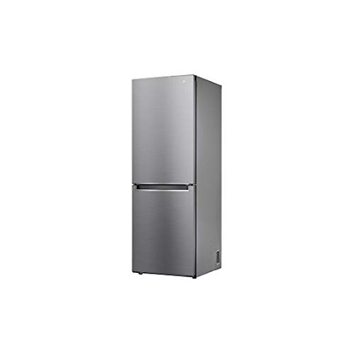 LG LRBNC1104S 24" Bottom Freezer Refrigerator with 10.8 Cu. Ft. Capacity, Door Cooling+, Smart Inverter Compressor, Tempered Glass Shelves, Digital Controls, PrintProof™ Finish, ENERGY STAR® Qualified