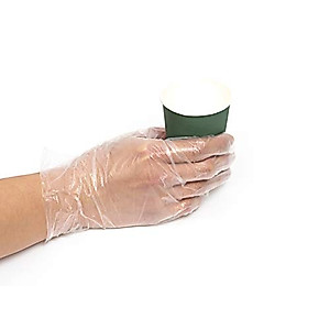 Choice Poly Disposable Polyethylene Gloves (Pack of 1000 - Medium)