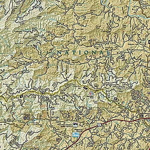 Nantahala and Cullasaja Gorges Map [Nantahala National Forest] (National Geographic Trails Illustrated Map, 785)