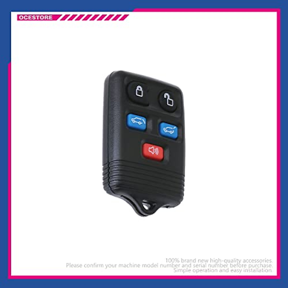 OCESTORE CWTWB1U551 Car Key Fob Keyless Control Entry Remote 5 Button Vehicles Replacement Compatible with Expedition Navigator CWTWB1U551