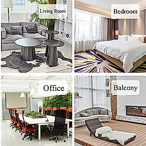 FBKPHSS Beanbag Cover Only, Ultra Soft Bean Bags Chairs Lazy Lounger Tatami (No Filler) Lounger Seat Bean Bag Cover Soft Beanbag Chair,Dark Grey,120 * 60cm