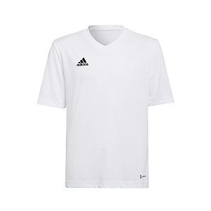 adidas Kids' Entrada 22 Jersey, White, Small