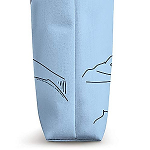 Star Trek: The Next Generation Picard Face Palm Line Art Tote Bag