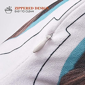 VEELU Custom Face Pillow Personalized Dog Cat Shaped Pillow, Custom Handmade Double-Sided 3D Printing Photo Pillow Soft Plush Toy Home Sofa Car Seat Decorative Unique Birthday Gift Height 20 Inch