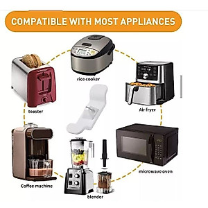 XERALITE Cord Organizer for Kitchen Appliances & Electronics - 6 Pack Cord Organizer - Easy to Install