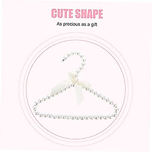 Balacoo 3pcs Pet Hanger Children's Hangers Drying Rack for Clothes Hangers for Skirts Baby Clothes Hanger Dog Closet for Clothes Cat Apparel Hangers Pet Clothes Hanger Mini Hanger Metal