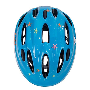 DRBIKE Kids Bike Helmet for Boys and Girls Ages 3-5 Years, Adjustable & Lightweight Toddlers Cycling Helmet, Multi-Sport Roller Skating Scooter, Blue S