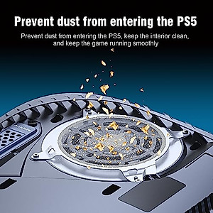 ACIDALIE PS5 Fan Dust Filter-with 4PCS Brand New Breathable Ventilation
