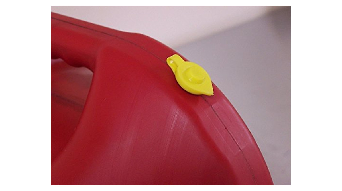 Yellow Fuel Gas Cap 20 Pack - Leak-Free Venting