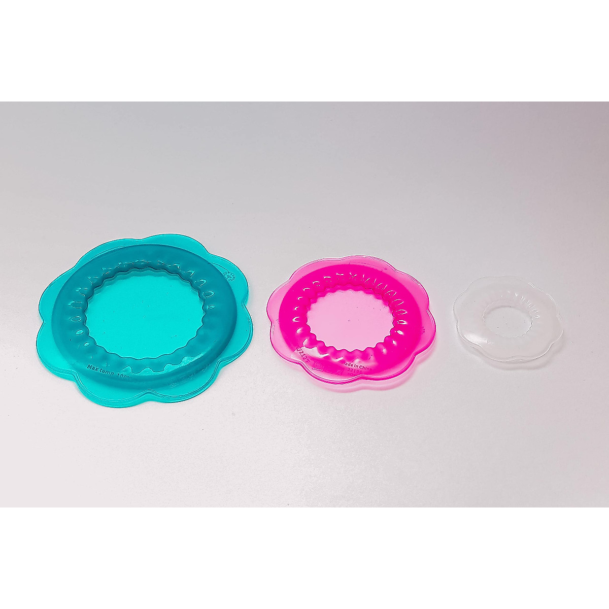 Ikea OVERMATT Food Cover, Set of 3, Silicone Multicolour