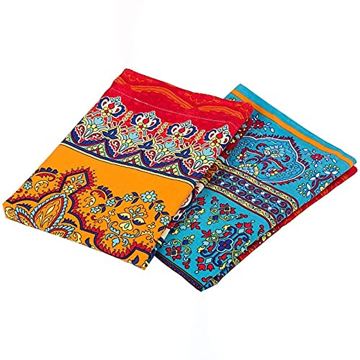 Boho Sheets Set Queen(4 PCS) Boho Colorful Tribal Striped Bed Sheets 14" Deep Pocket Ethnic Fitted Sheet Bohemian Flat Sheets 2 Pillowcases