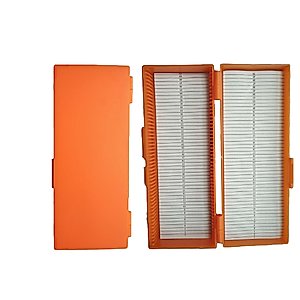 50-Place Microslide Slide Microscope Box Glass Slides Box(Orange)