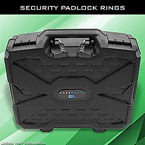 CASEMATIX Hard Shell Travel Case Compatible with Xbox Series S Console, Controllers, Games and Other Accessories - Durable and Protective Hard Case with Impact-Absorbing Customized Foam Interior
