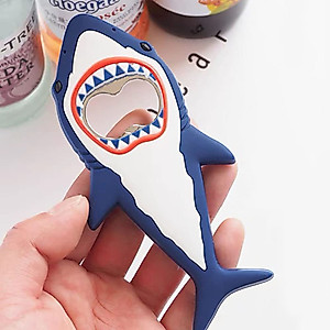 Shark Bottle Opener, Beer Bottle Opener Magnetic Bottle Opener for Dad Boyfriend Bartender