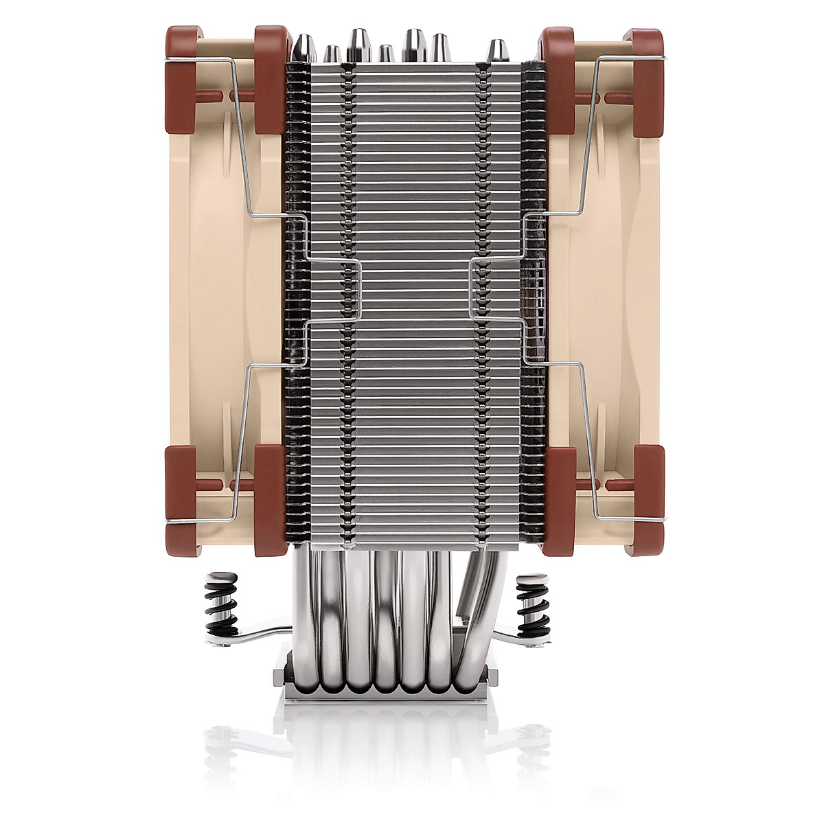Noctua NH-U12A, Premium CPU Cooler with High-Performance Quiet NF-A12x25 PWM Fans (120mm, Brown) for Desktop