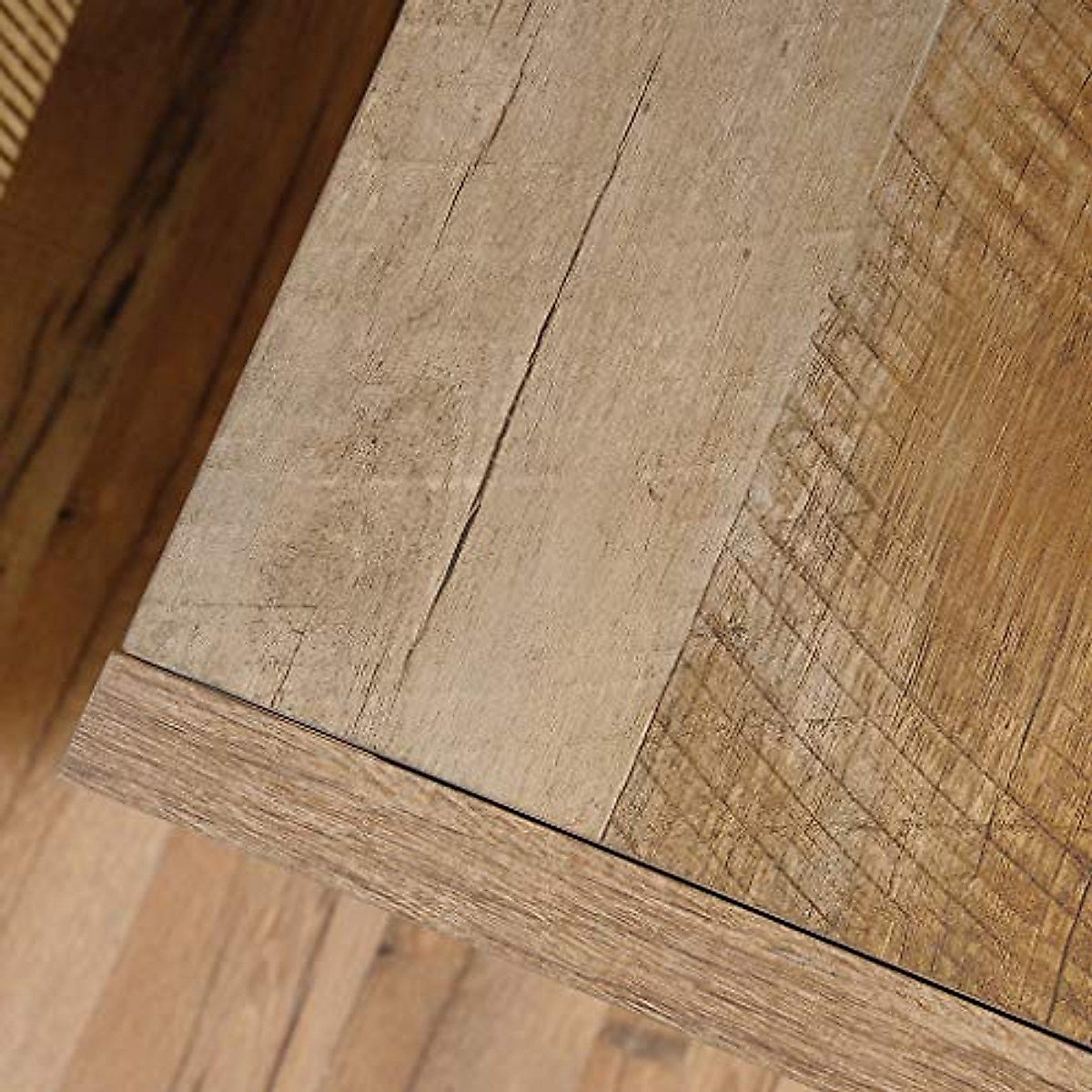 Sauder Dakota Pass Side Table, Craftsman Oak finish