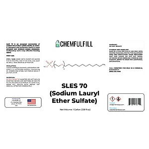 Chemfulfill Sodium Lauryl Ether Sulfate 70% – SLES 70% (SLES70) (55-Gallon Drum)
