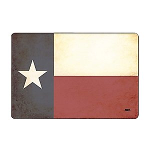 Rogue River Tactical Rustic Texas State Flag Gun Cleaning Mat Bench Pad Gift for Gun Owner TX