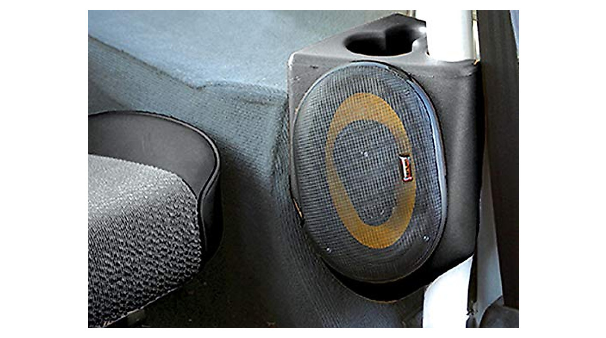 Vertically Driven Sound Wedge for Jeep CJ & YJ – 200W Weatherproof Audio