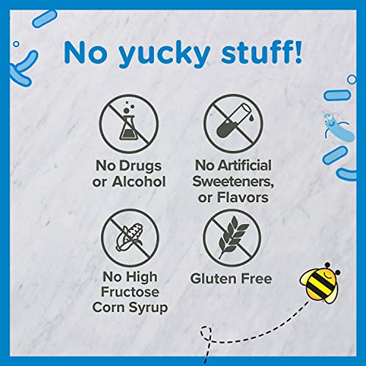 Zarbee's Kid's Daily Probiotic Blend Gummies with 2 Strains for Digestive Support; Easy to Chew; Kids Daily Probiotics Gummies; Gluten-Free & Drug-Free; Ages 2+; Natural Fruit Flavors; 50 Count