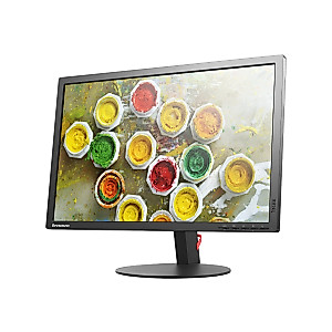 Lenovo 60C9MAR1US ThinkVision T2454p 24'' LED-Backlit LCD Monitor, Black
