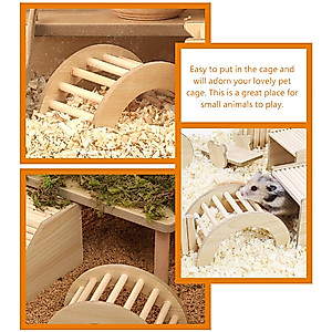 Ipetboom Hamster Toy Bridge Rat Ladders Hamster Ladder Hamster Toys Hamster Bridge Hamster Cage Ladder Chinchilla Climbing Toy Chinchilla Bridge Toy Chinchilla Training Ladder Hamster Stuff