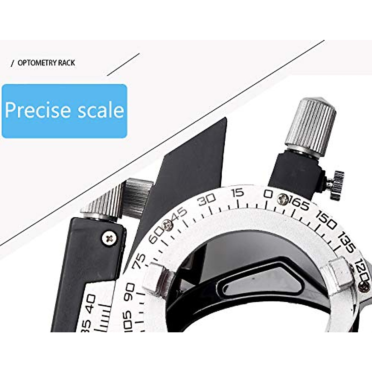 Optometry Optician Fully Adjustable Trial Frame Optical Trial Lens Frame Eye Optometry Optician Eye Test Glasses Optical Titanium Trial Eye Optometry Lens Frame Text Optician
