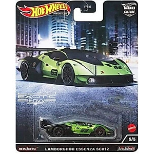 Hot Wheels Car Culture 2022 Exotic Envy Complete Set of 5 Diecast Vehicles from FPY86-957M Release