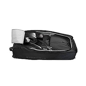 EvoShield Tone Set Wheeled Baseball Bag - Black
