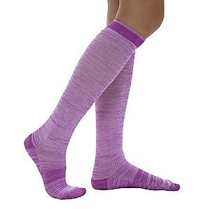 Copper Fit womens Knee High Compression Socks, Assorted Colors, Small-Medium US