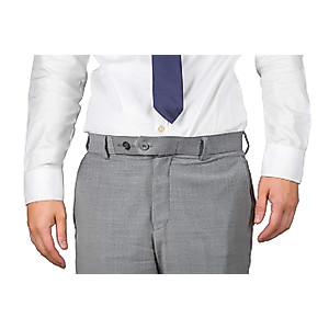 Johnson & Smith 13 Pack Waist Extender Set Adjustable Waistband Expanders for Men and Women, Multiple Shades, Jean Pants Button Extender Set Multicolor