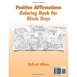 I Am: Positive Affirmations Coloring Book for Black Boys: Build Your Child's Confidence and Self-Esteem | Empowering Book for Young Black Boys | ... | African American Children Books)