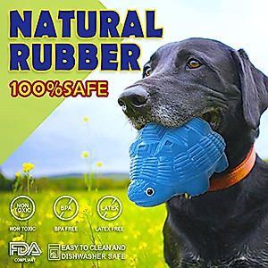 YILAKO Dog Toys for Aggressive Chewers, Heavy Duty Tough Dog Toy for Large Dogs, Indestructible Squeaky Dog Toys