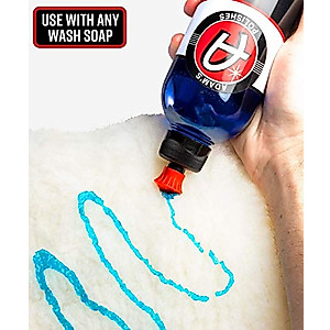 Adam's 10” Professional Wool Wash Pad - Plush Synthetic Car Wash Pad is Gentle On Auto Paint & Accessories Without Worry of Scratches or Swirls - Car Soap & Wax Safe Detailing Tool for Car or Truck