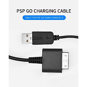 Hyacinyh Data Sync Transfer Power Charger Cable Cord Compatible with PSP Go Power Cable, Data and Power Cable Fit for Sony PSP Go 2 in 1 USB 2.0